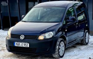 Blue Volkswagen Caddy 2012 in Kretinga, with an engine capacity of 1.60 L and mileage of 178 thousand km for 6499 €, photo 2 on AUTOMOTO.COM.LV