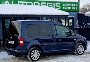 Blue Volkswagen Caddy 2012 in Kretinga, with an engine capacity of 1.60 L and mileage of 178 thousand km for 6499 €, photo 12 on AUTOMOTO.COM.LV