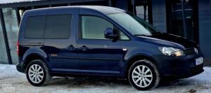 Blue Volkswagen Caddy 2012 in Kretinga, with an engine capacity of 1.60 L and mileage of 178 thousand km for 6499 €, photo 13 on AUTOMOTO.COM.LV