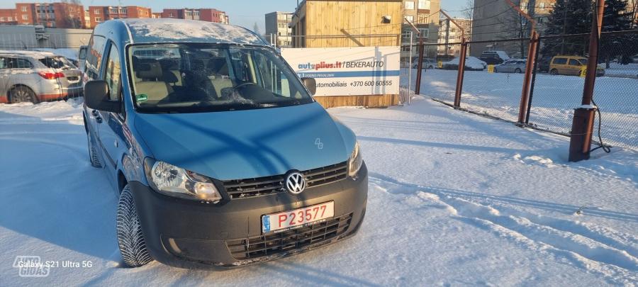 Blue Volkswagen Caddy 2012 in Kedainiai, with an engine capacity of 2.00 L and mileage of 295 thousand km for 8599 €, photo 1 on AUTOMOTO.COM.LV