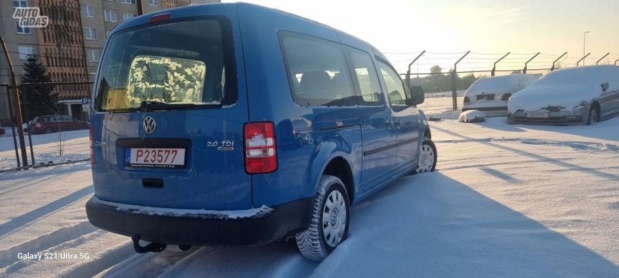Blue Volkswagen Caddy 2012 in Kedainiai, with an engine capacity of 2.00 L and mileage of 295 thousand km for 8599 €, photo 3 on AUTOMOTO.COM.LV