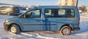 Blue Volkswagen Caddy 2012 in Kedainiai, with an engine capacity of 2.00 L and mileage of 295 thousand km for 8599 €, photo 6 on AUTOMOTO.COM.LV