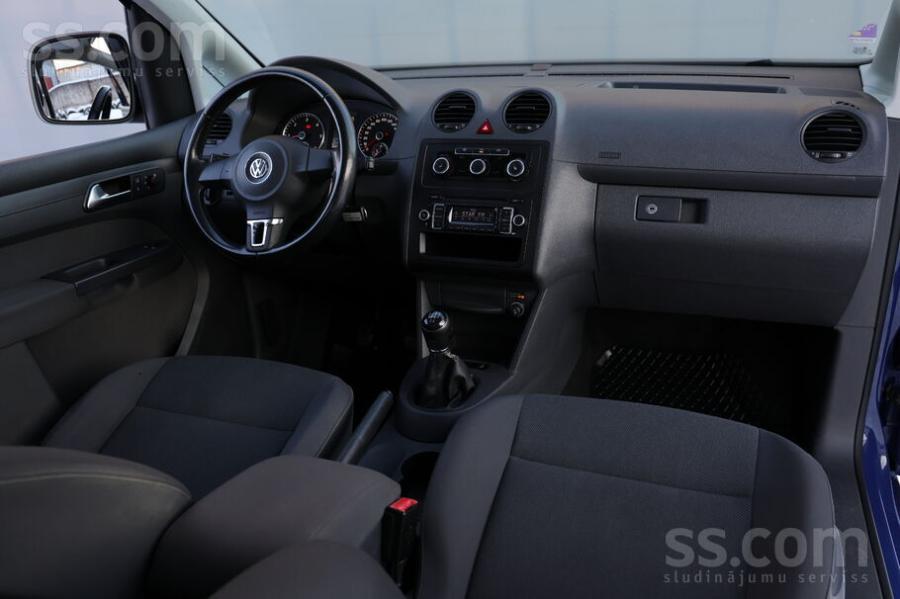 Zils Volkswagen Caddy 2012 Tukums, ar dzinēja tilpumu 1.60 L un nobraukumu 269 tūkst. km par 6900 €, foto 5 vietnē AUTOMOTO.COM.LV