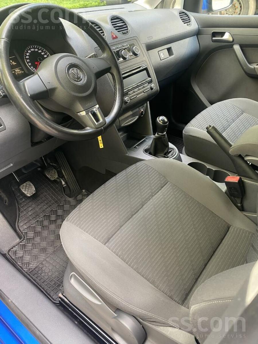Zils Volkswagen Caddy 2012 Rīga, ar dzinēja tilpumu 1.60 L un nobraukumu 0 tūkst. km par 6790 €, foto 10 vietnē AUTOMOTO.COM.LV