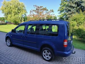 Blue Volkswagen Caddy 2012 in Bauska, with an engine capacity of 2.00 L and mileage of 354 thousand km for 4950 €, photo 5 on AUTOMOTO.COM.LV