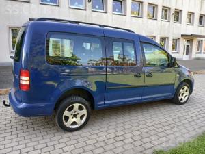 Blue Volkswagen Caddy 2012 in Bauska, with an engine capacity of 2.00 L and mileage of 354 thousand km for 4950 €, photo 10 on AUTOMOTO.COM.LV