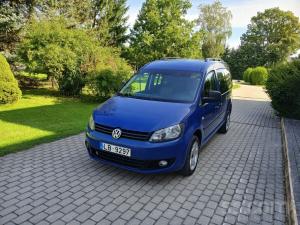 Blue Volkswagen Caddy 2012 in Bauska, with an engine capacity of 2.00 L and mileage of 354 thousand km for 4950 €, photo 12 on AUTOMOTO.COM.LV