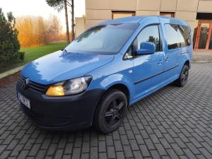 Blue Volkswagen Caddy 2013 in Mazeikiai, with an engine capacity of 1.60 L and mileage of 235 thousand km for 6750 €, photo  on AUTOMOTO.COM.LV