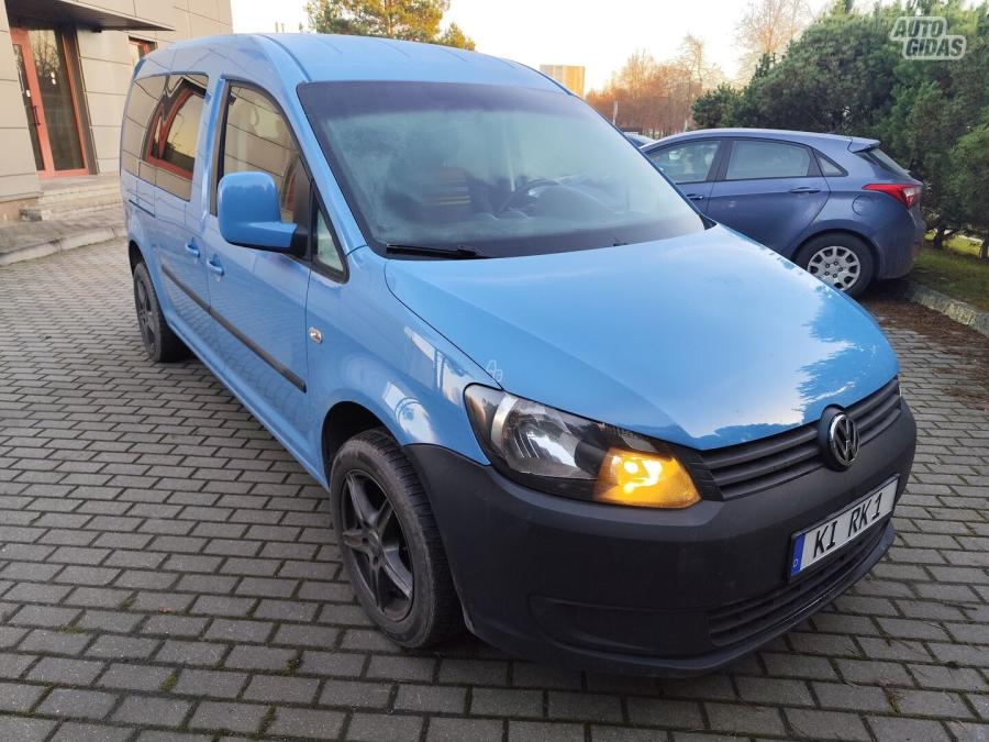 Zils Volkswagen Caddy 2013 Mažeikiai, ar dzinēja tilpumu 1.60 L un nobraukumu 235 tūkst. km par 6750 €, foto 2 vietnē AUTOMOTO.COM.LV
