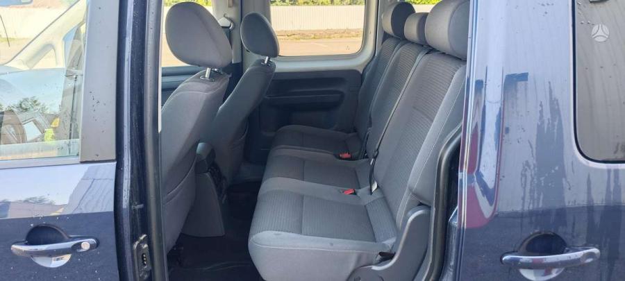 Zils Volkswagen Caddy 2013 Utena, ar dzinēja tilpumu 1.97 L un nobraukumu 263 tūkst. km par 7650 €, foto 15 vietnē AUTOMOTO.COM.LV