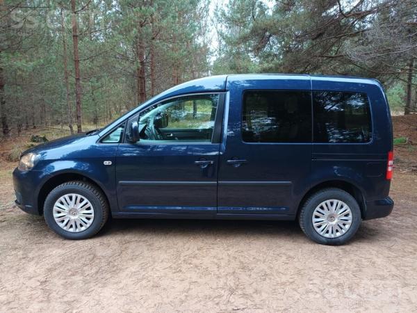 Zils Volkswagen Caddy 2014 Daugavpils, ar dzinēja tilpumu 1.60 L un nobraukumu 229 tūkst. km par 6950 €, foto 2 vietnē AUTOMOTO.COM.LV
