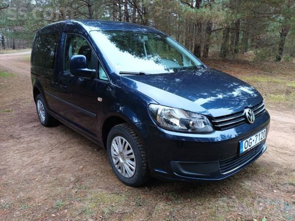 Zils Volkswagen Caddy 2014 Daugavpils, ar dzinēja tilpumu 1.60 L un nobraukumu 229 tūkst. km par 6950 €, foto 4 vietnē AUTOMOTO.COM.LV