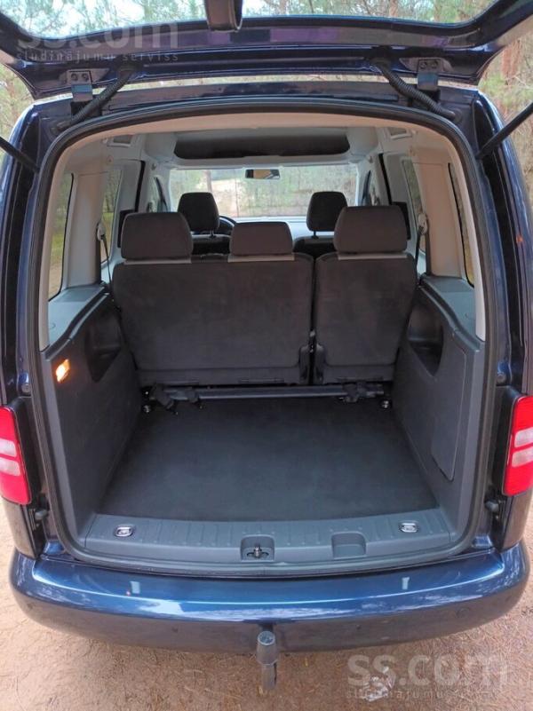 Zils Volkswagen Caddy 2014 Daugavpils, ar dzinēja tilpumu 1.60 L un nobraukumu 229 tūkst. km par 6950 €, foto 9 vietnē AUTOMOTO.COM.LV
