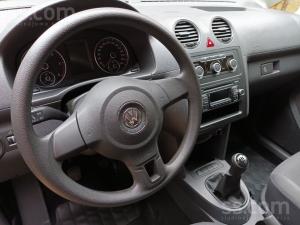 Blue Volkswagen Caddy 2014 in Daugavpils, with an engine capacity of 1.60 L and mileage of 229 thousand km for 6950 €, photo 13 on AUTOMOTO.COM.LV