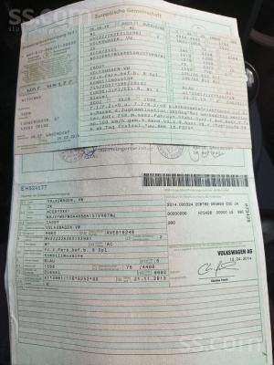 Blue Volkswagen Caddy 2014 in Daugavpils, with an engine capacity of 1.60 L and mileage of 229 thousand km for 6950 €, photo 24 on AUTOMOTO.COM.LV