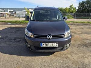 Zils Volkswagen Caddy 2014 Viļņa, ar dzinēja tilpumu 2.00 L un nobraukumu 590 tūkst. km par 2900 €, foto  vietnē AUTOMOTO.COM.LV