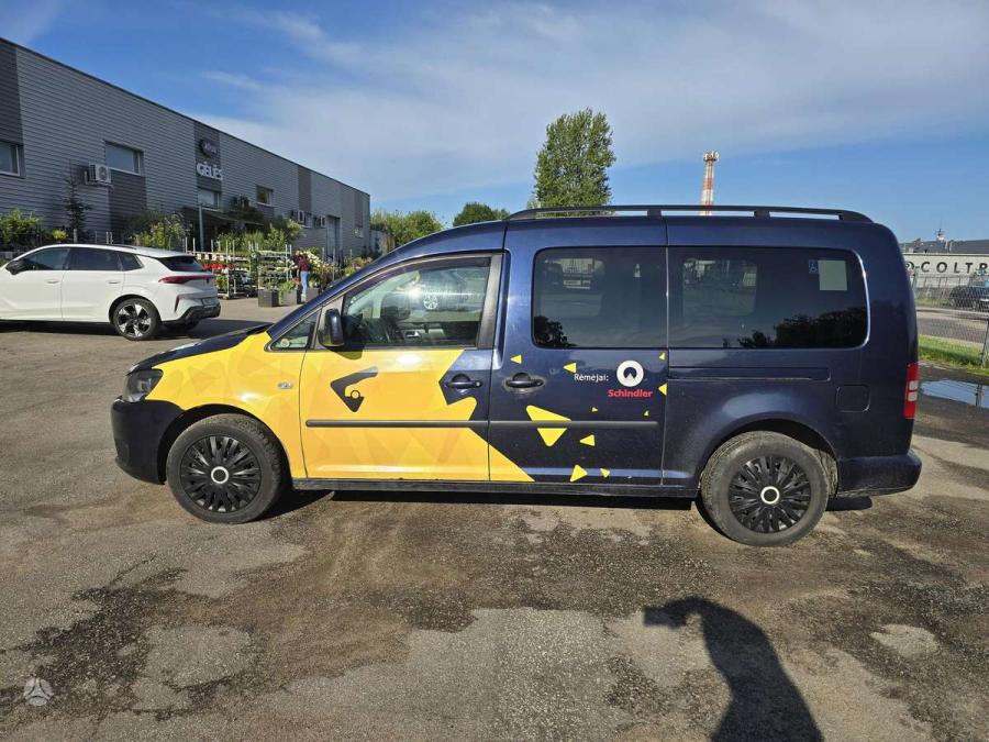 Zils Volkswagen Caddy 2014 Viļņa, ar dzinēja tilpumu 2.00 L un nobraukumu 590 tūkst. km par 2900 €, foto 9 vietnē AUTOMOTO.COM.LV