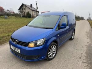 Blue Volkswagen Caddy 2015 in Vilnius, with an engine capacity of 1.60 L and mileage of 188 thousand km for 3100 €, photo 3 on AUTOMOTO.COM.LV