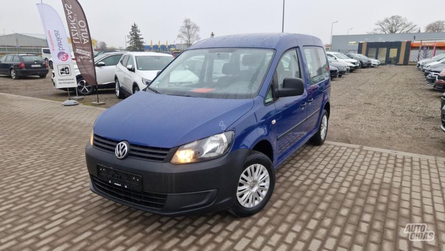 Zils Volkswagen Caddy 2015 Marijampole, ar dzinēja tilpumu 1.60 L un nobraukumu 2970 tūkst. km par 6750 €, foto 1 vietnē AUTOMOTO.COM.LV