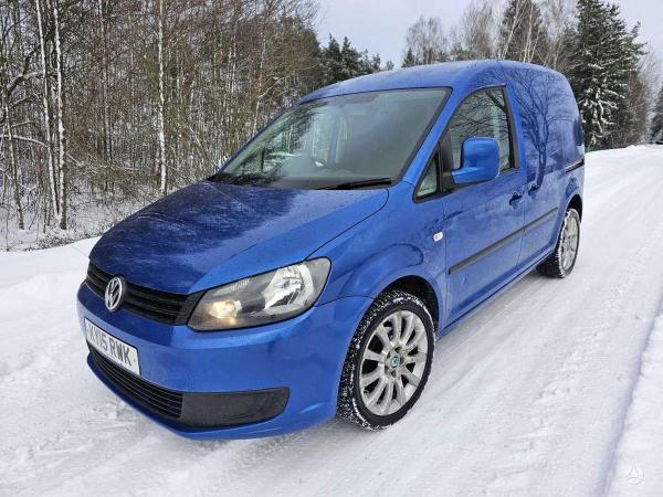 Blue Volkswagen Caddy 2015 in Salcininkai, with an engine capacity of 1.60 L and mileage of 188 thousand km for 2500 €, photo 2 on AUTOMOTO.COM.LV