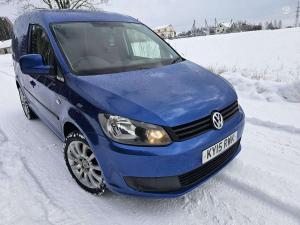 Blue Volkswagen Caddy 2015 in Salcininkai, with an engine capacity of 1.60 L and mileage of 188 thousand km for 2500 €, photo 3 on AUTOMOTO.COM.LV