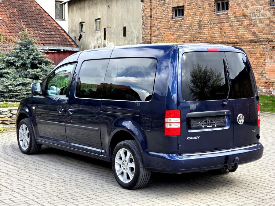 Blue Volkswagen Caddy 2015 in Vilnius, with an engine capacity of 1.60 L and mileage of 280 thousand km for 7500 €, photo 7 on AUTOMOTO.COM.LV