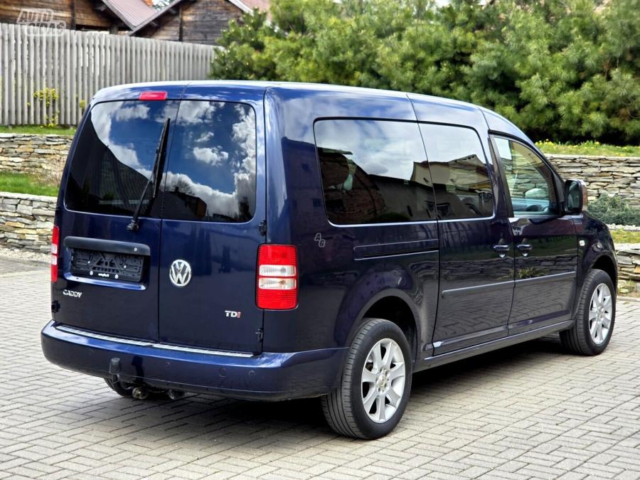 Blue Volkswagen Caddy 2015 in Vilnius, with an engine capacity of 1.60 L and mileage of 280 thousand km for 7500 €, photo 10 on AUTOMOTO.COM.LV