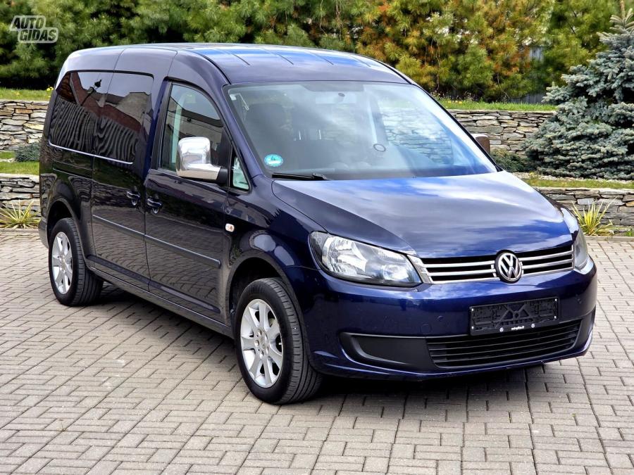 Blue Volkswagen Caddy 2015 in Vilnius, with an engine capacity of 1.60 L and mileage of 280 thousand km for 7500 €, photo 12 on AUTOMOTO.COM.LV