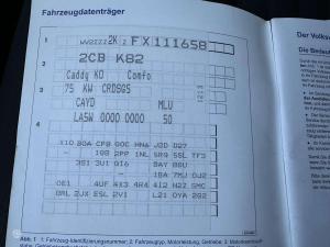 Blue Volkswagen Caddy 2015 in Vilnius, with an engine capacity of 1.60 L and mileage of 227 thousand km for 9250 €, photo 23 on AUTOMOTO.COM.LV