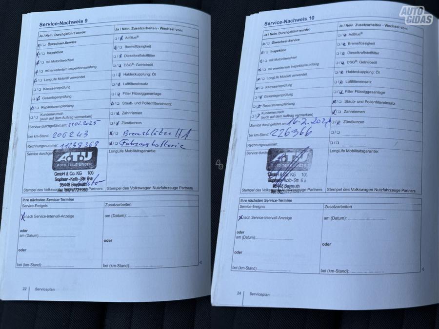 Blue Volkswagen Caddy 2015 in Avizieniai, with an engine capacity of 1.60 L and mileage of 227 thousand km for 9250 €, photo 28 on AUTOMOTO.COM.LV