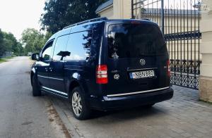 Blue Volkswagen Caddy 2015 in Vilnius, with an engine capacity of 1.60 L and mileage of 0 thousand km for 4600 €, photo 4 on AUTOMOTO.COM.LV