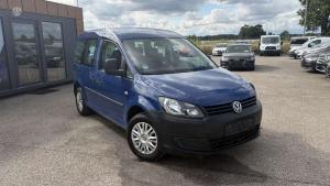 Blue Volkswagen Caddy 2015 in Marijampole, with an engine capacity of 1.60 L and mileage of 290 thousand km for 6999 €, photo  on AUTOMOTO.COM.LV