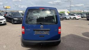Blue Volkswagen Caddy 2015 in Marijampole, with an engine capacity of 1.60 L and mileage of 290 thousand km for 6999 €, photo 5 on AUTOMOTO.COM.LV