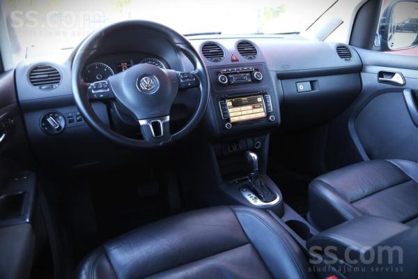 Blue Volkswagen Caddy 2015 in Riga, with an engine capacity of 2.00 L and mileage of 182 thousand km for 8995 €, photo 9 on AUTOMOTO.COM.LV
