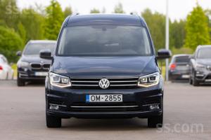 Blue Volkswagen Caddy 2016 in Jelgava, with an engine capacity of 2.00 L and mileage of 0 thousand km for 13700 €, photo 3 on AUTOMOTO.COM.LV