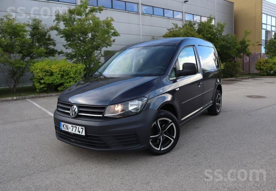 Zils Volkswagen Caddy 2016 Rīga, ar dzinēja tilpumu 2.00 L un nobraukumu 193 tūkst. km par 7490 €, foto 1 vietnē AUTOMOTO.COM.LV