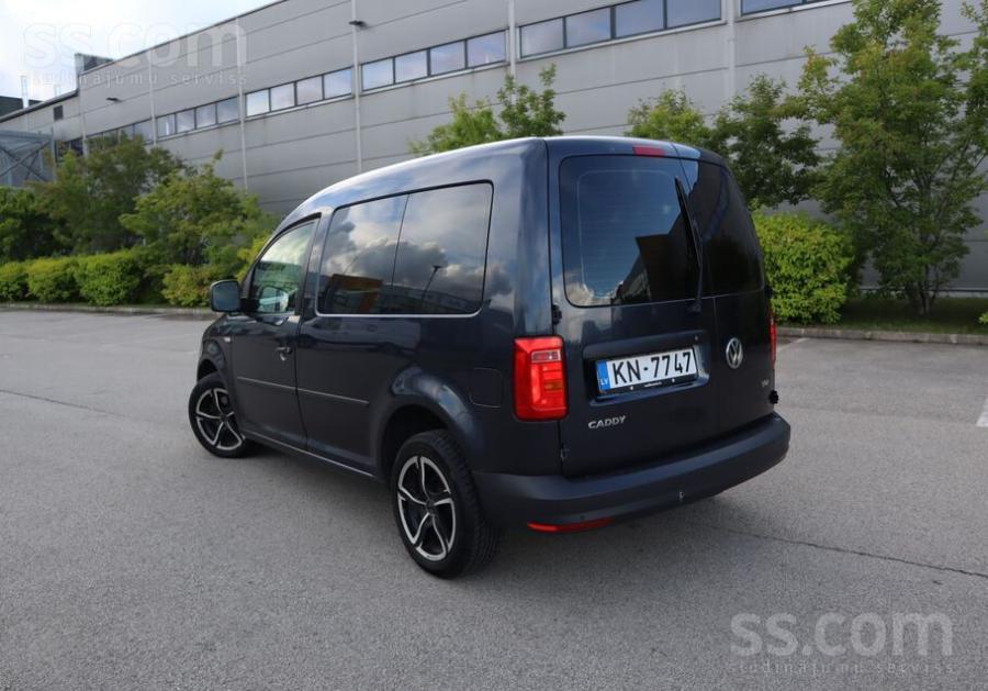Zils Volkswagen Caddy 2016 Rīga, ar dzinēja tilpumu 2.00 L un nobraukumu 193 tūkst. km par 7490 €, foto 9 vietnē AUTOMOTO.COM.LV