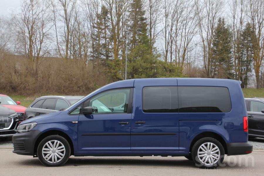 Blue Volkswagen Caddy 2016 in Tukums, with an engine capacity of 2.00 L and mileage of 294 thousand km for 8990 €, photo 11 on AUTOMOTO.COM.LV