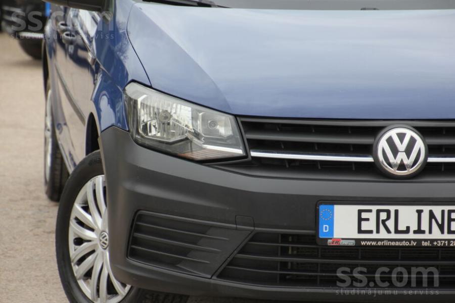 Blue Volkswagen Caddy 2016 in Tukums, with an engine capacity of 2.00 L and mileage of 294 thousand km for 8990 €, photo 13 on AUTOMOTO.COM.LV