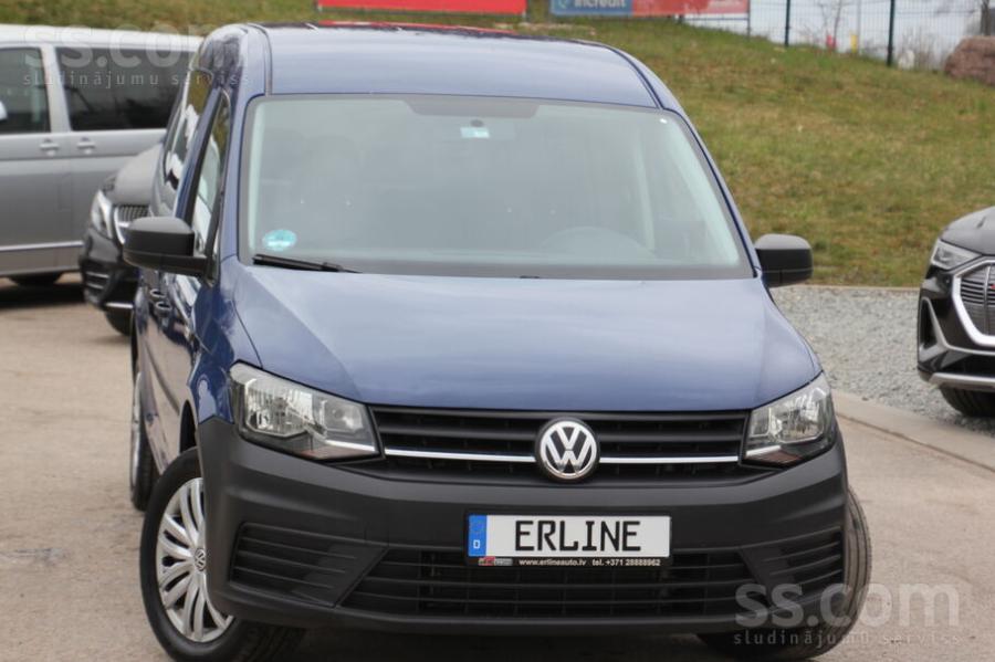 Blue Volkswagen Caddy 2016 in Tukums, with an engine capacity of 2.00 L and mileage of 294 thousand km for 8990 €, photo 16 on AUTOMOTO.COM.LV