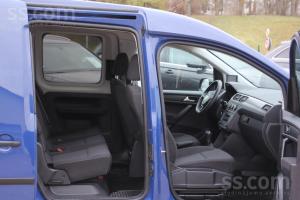 Blue Volkswagen Caddy 2016 in Tukums, with an engine capacity of 2.00 L and mileage of 294 thousand km for 8990 €, photo 21 on AUTOMOTO.COM.LV