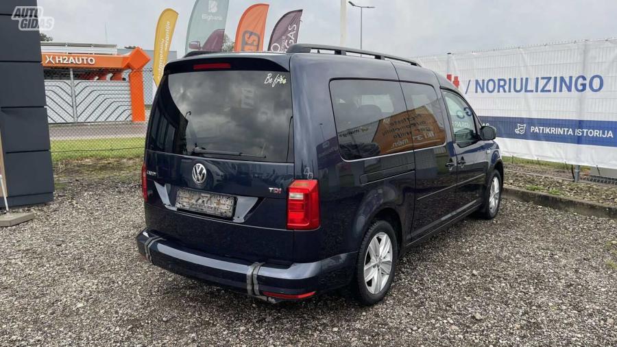 Blue Volkswagen Caddy 2016 in Marijampole, with an engine capacity of 2.00 L and mileage of 310 thousand km for 9790 €, photo 11 on AUTOMOTO.COM.LV