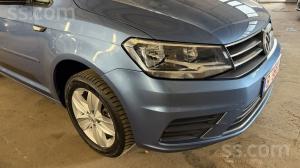 Blue Volkswagen Caddy 2016 in Riga, with an engine capacity of 2.00 L and mileage of 222 thousand km for 10500 €, photo  on AUTOMOTO.COM.LV