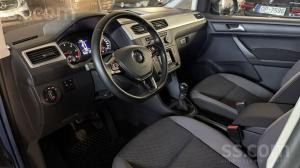 Blue Volkswagen Caddy 2016 in Riga, with an engine capacity of 2.00 L and mileage of 222 thousand km for 10500 €, photo 6 on AUTOMOTO.COM.LV