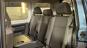 Blue Volkswagen Caddy 2016 in Riga, with an engine capacity of 2.00 L and mileage of 222 thousand km for 10500 €, photo 14 on AUTOMOTO.COM.LV