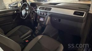 Blue Volkswagen Caddy 2016 in Riga, with an engine capacity of 2.00 L and mileage of 222 thousand km for 10500 €, photo 15 on AUTOMOTO.COM.LV