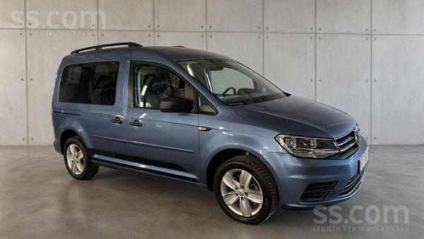 Zils Volkswagen Caddy 2016 Rīga, ar dzinēja tilpumu 2.00 L un nobraukumu 222 tūkst. km par 10500 €, foto 3 vietnē AUTOMOTO.COM.LV