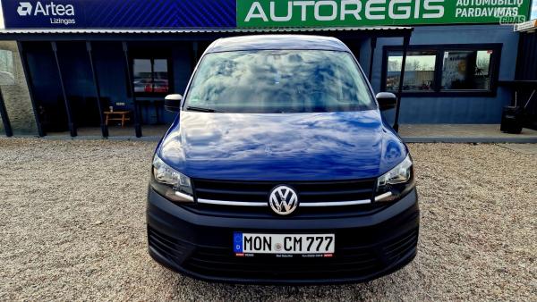 Blue Volkswagen Caddy 2018 in Kretinga, with an engine capacity of 2.00 L and mileage of 189 thousand km for 9850 €, photo 2 on AUTOMOTO.COM.LV