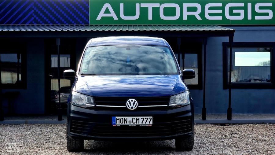 Blue Volkswagen Caddy 2018 in Kretinga, with an engine capacity of 2.00 L and mileage of 189 thousand km for 9850 €, photo 5 on AUTOMOTO.COM.LV