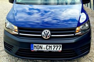 Blue Volkswagen Caddy 2018 in Kretinga, with an engine capacity of 2.00 L and mileage of 189 thousand km for 9850 €, photo 7 on AUTOMOTO.COM.LV
